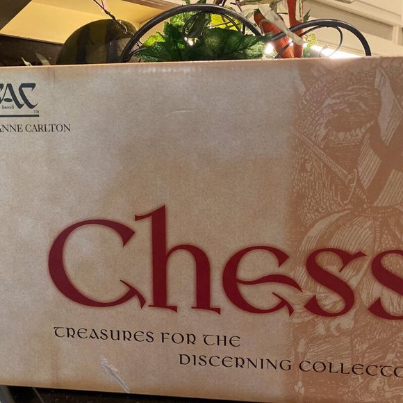 Games | Sac Studio Anne Carlton Sherlock Holmes Chess Set | Poshmark
